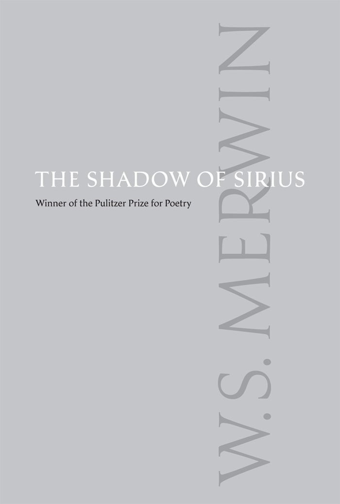 W.S. Merwin - Copper Canyon Press